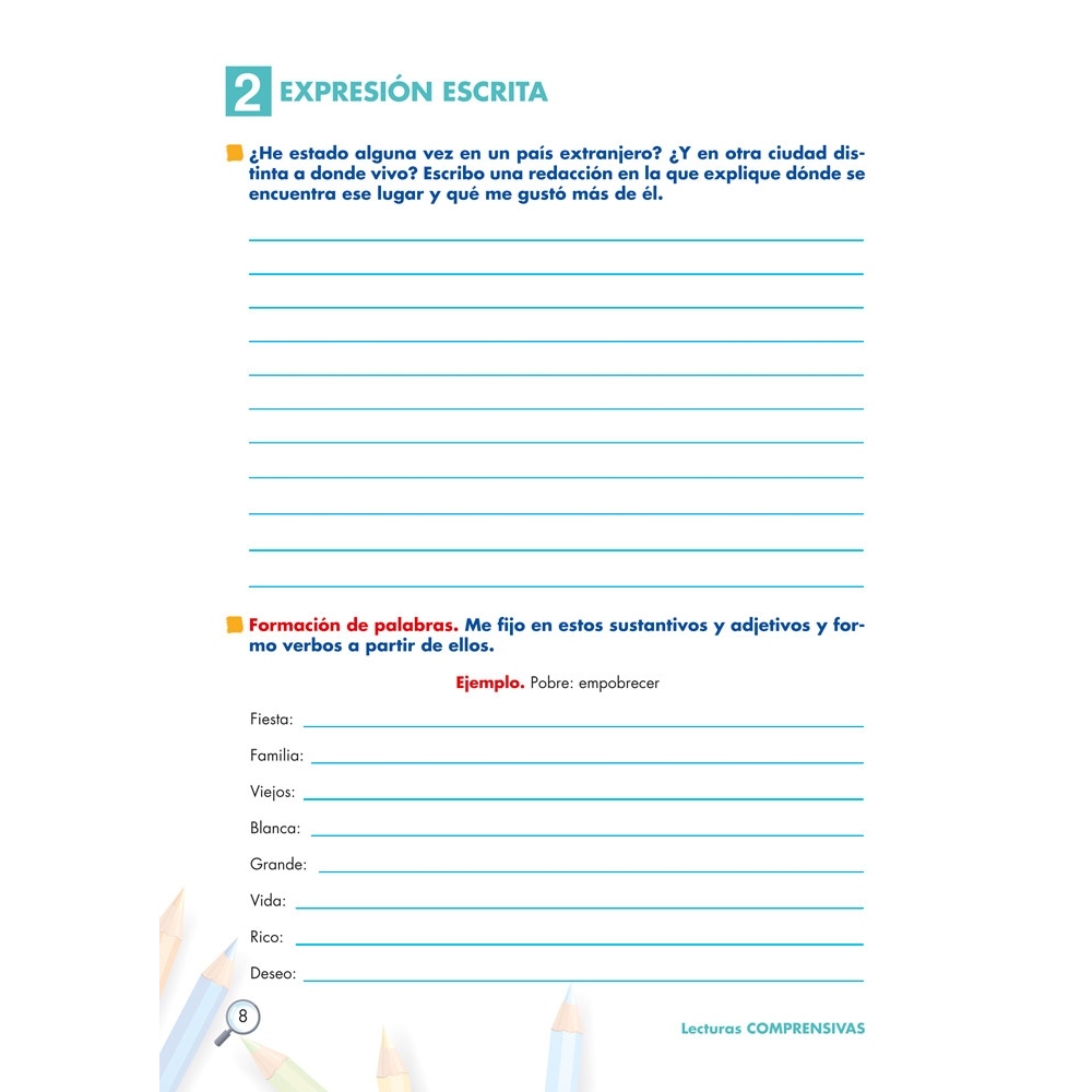 Lecturas comprensivas Educación Secundaria 1.1 ® Editorial GEU Mexico