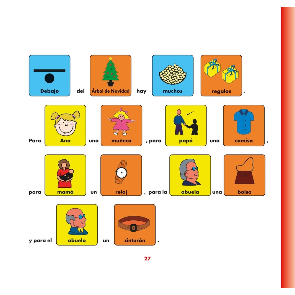 Ana y la Navidad | Cuento con pictogramas ® Editorial GEU Mexico