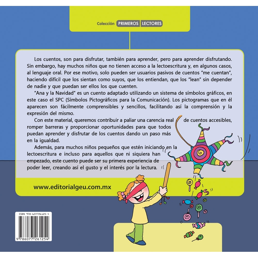 Ana y la Navidad | Cuento con pictogramas ® Editorial GEU Mexico