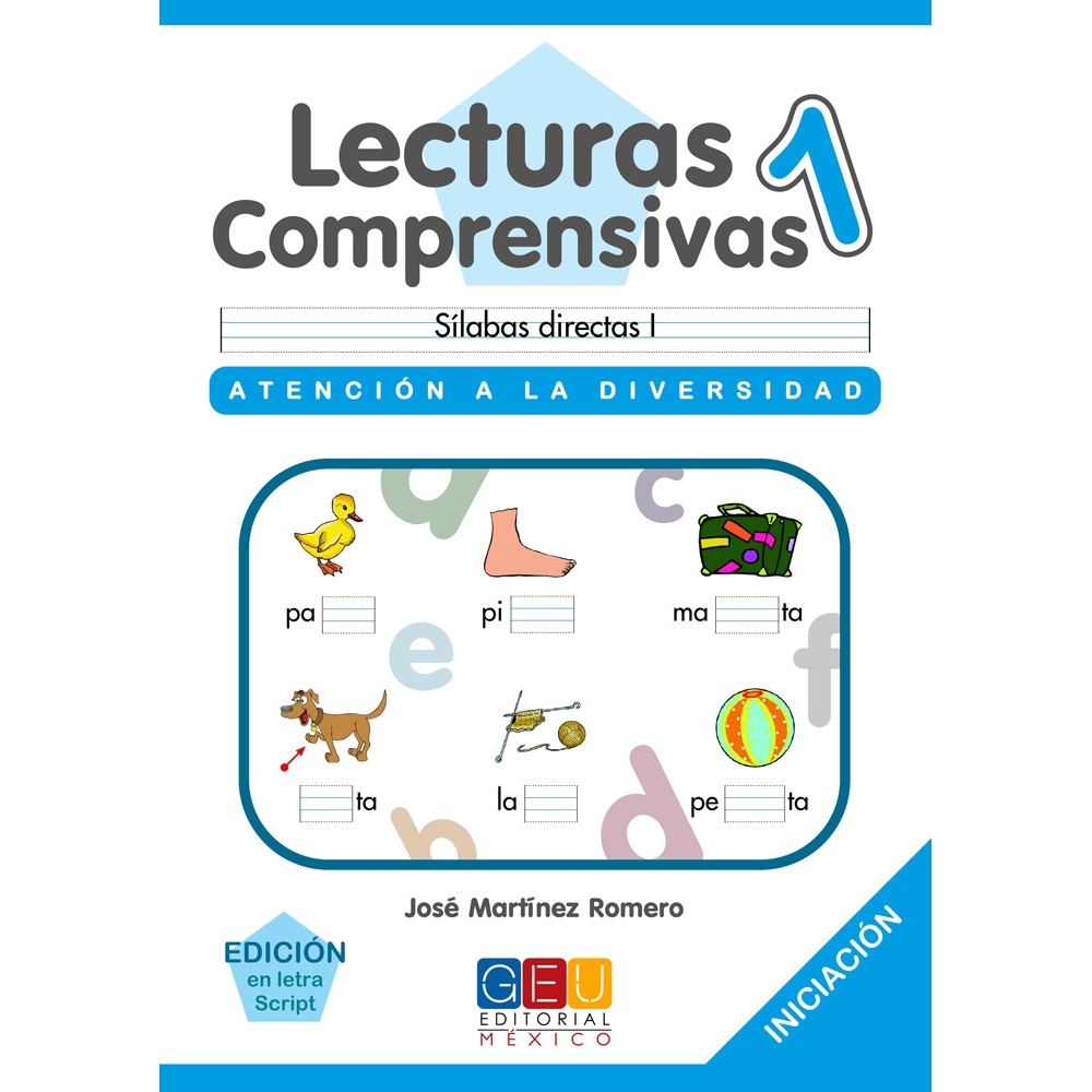 Paquete Lecturas Comprensivas Educación Preescolar ® Editorial GEU México