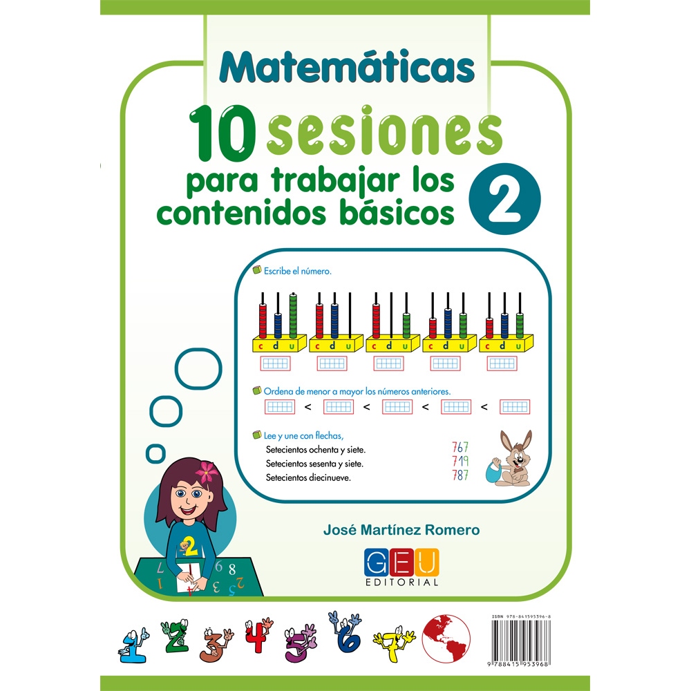 Paquete de 2º Español y Matemáticas ® Editorial GEU México