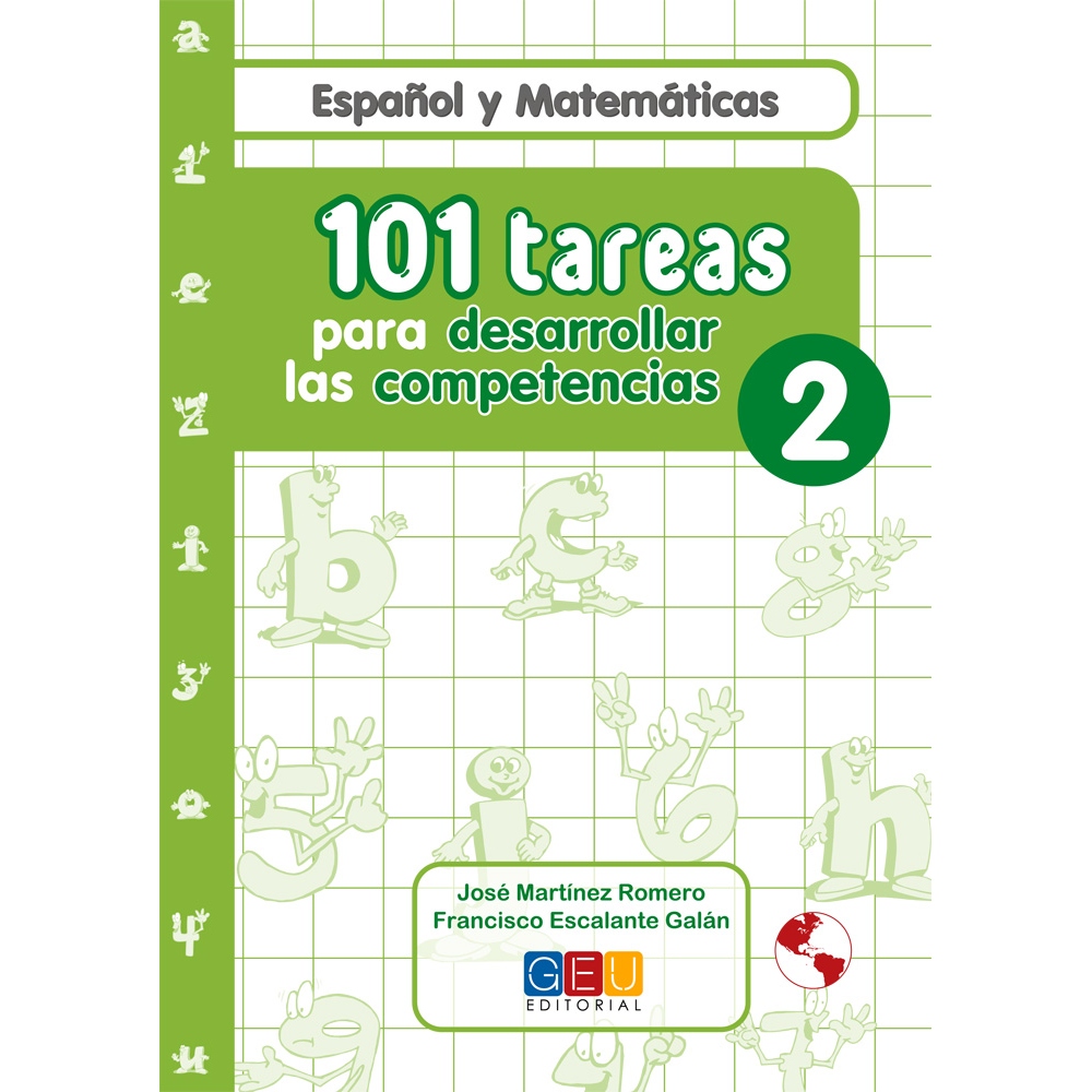 Paquete de 2º Español y Matemáticas ® Editorial GEU México