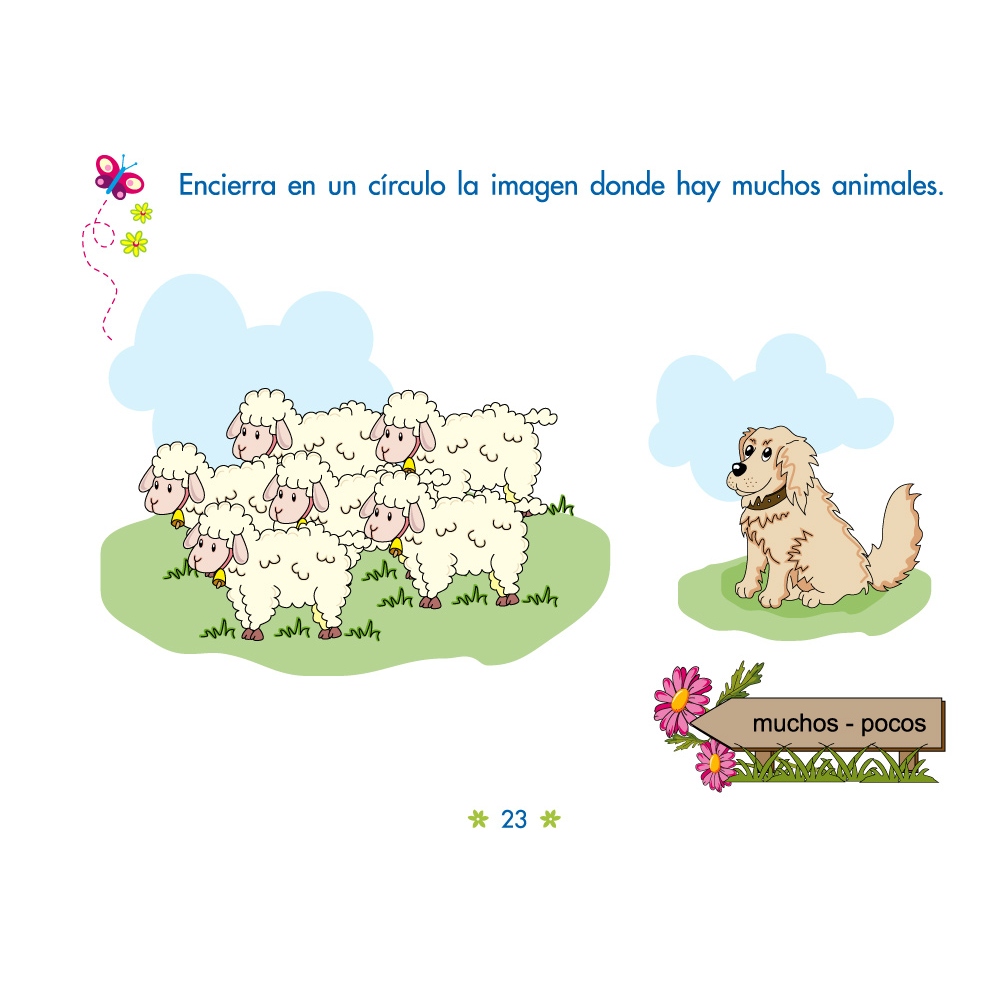 Paquete conceptos básicos 1 en 1º de Preescolar ® Editorial GEU México