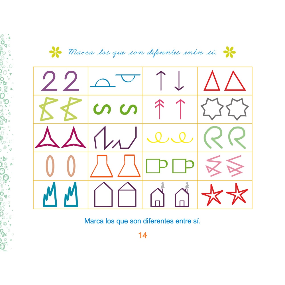 Paquete conceptos básicos 2 en 1º Preescolar ® Editorial GEU México