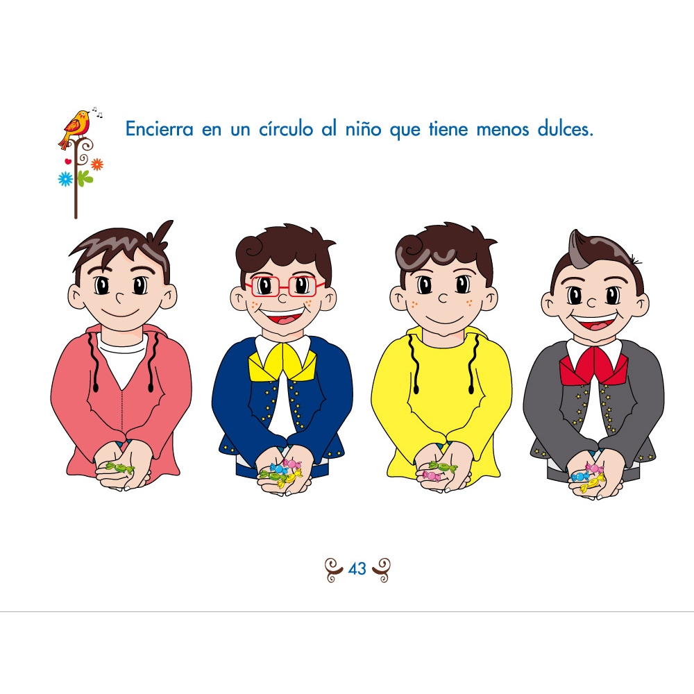 Paquete conceptos básicos 2 en 1º Preescolar ® Editorial GEU México