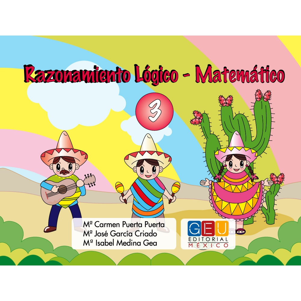 Paquete conceptos básicos 3 para 1º de Preescolar ® Editorial GEU México