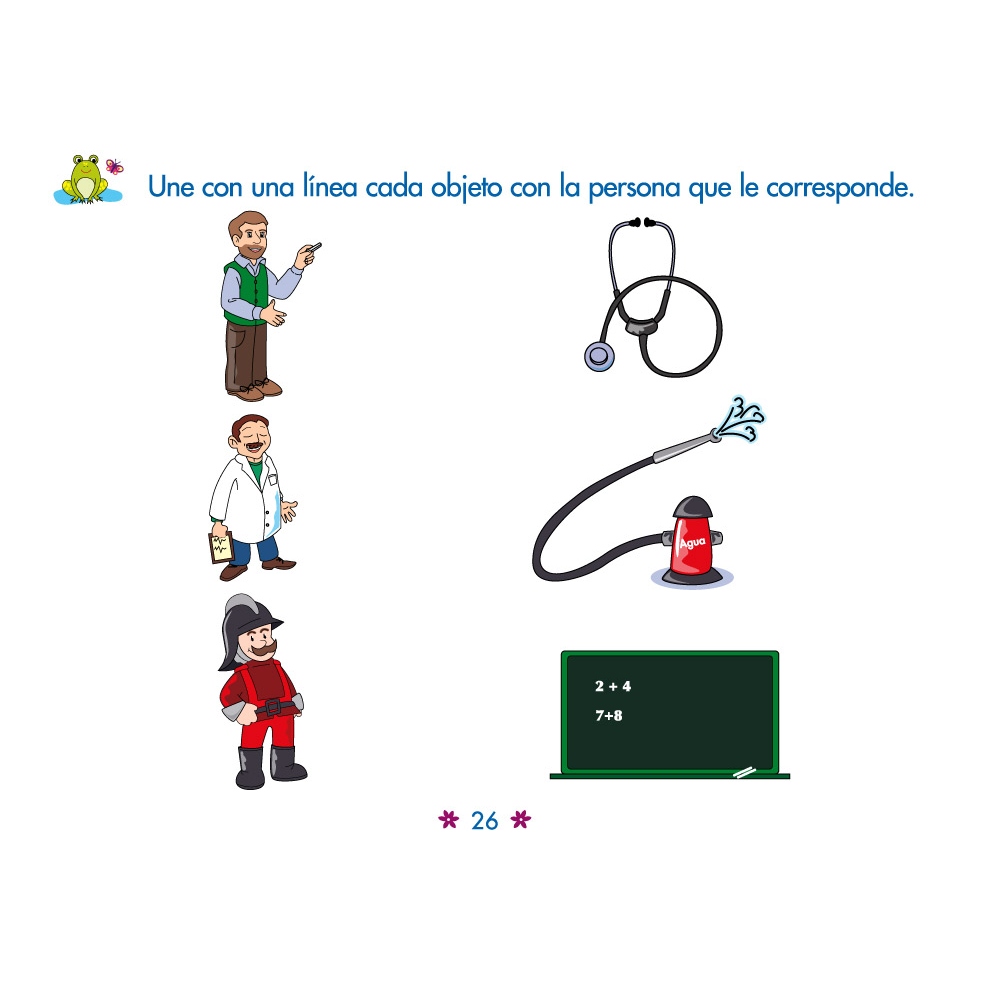 Paquete conceptos básicos 3 para 1º de Preescolar ® Editorial GEU México