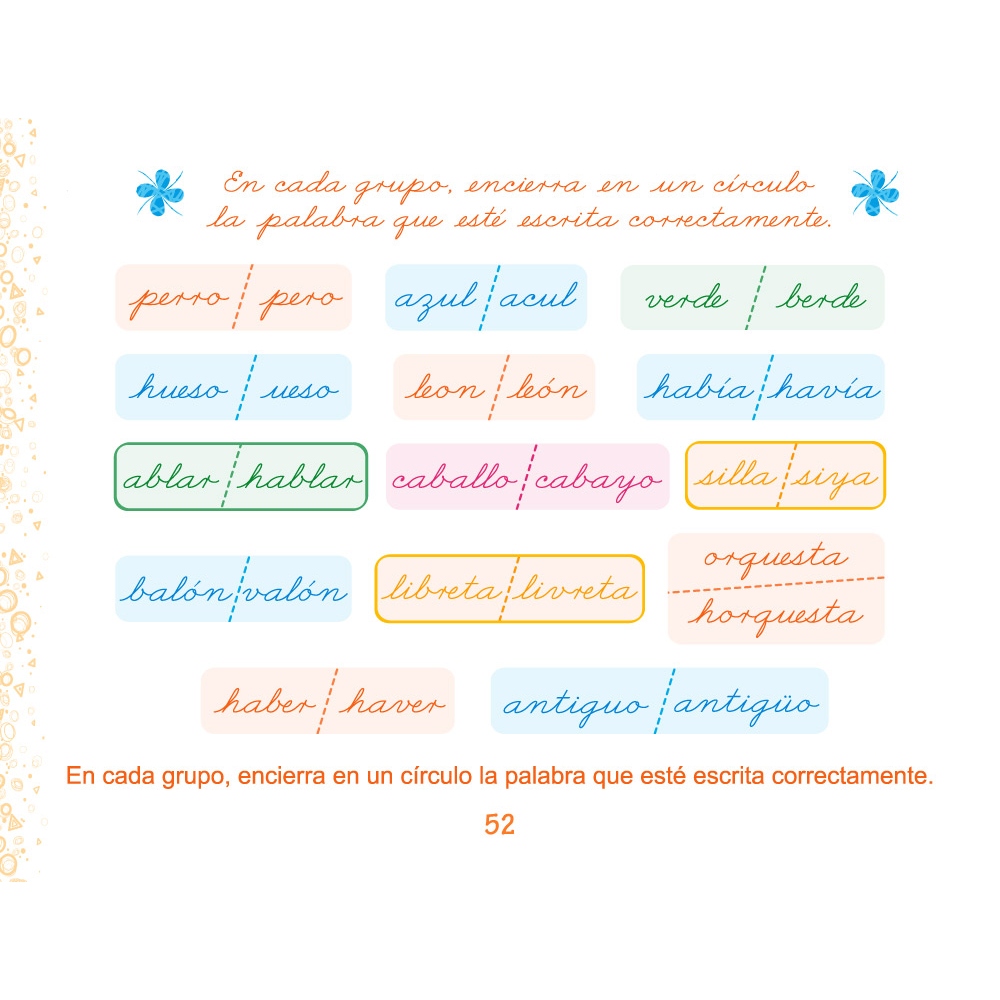 Paquete conceptos básicos 3 para 1º de Preescolar ® Editorial GEU México