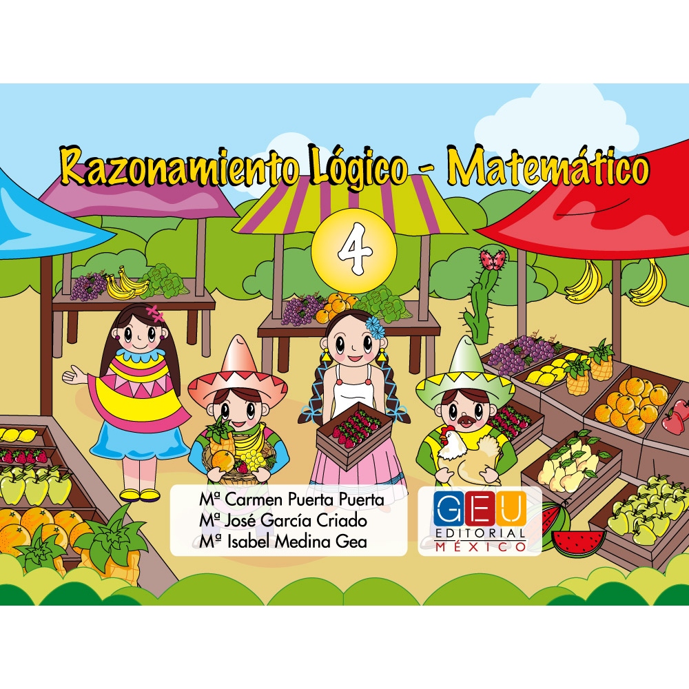 Paquete conceptos básicos 4 en 2º de Preescolar ® Editorial GEU México