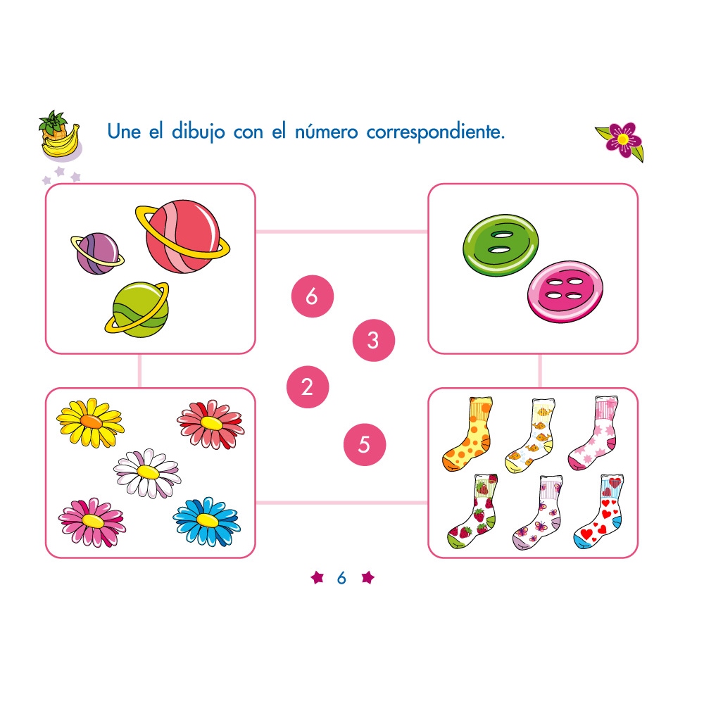 Paquete conceptos básicos 4 en 2º de Preescolar ® Editorial GEU México