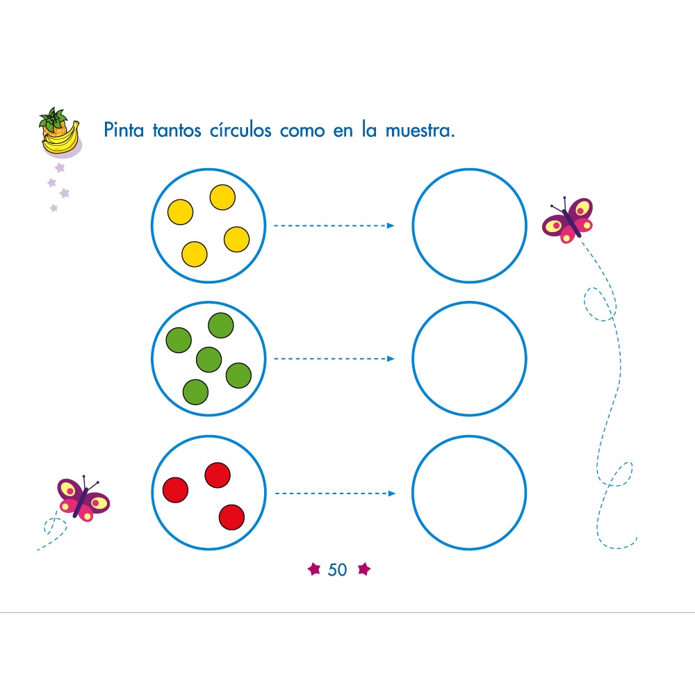 Paquete conceptos básicos 4 en 2º de Preescolar ® Editorial GEU México