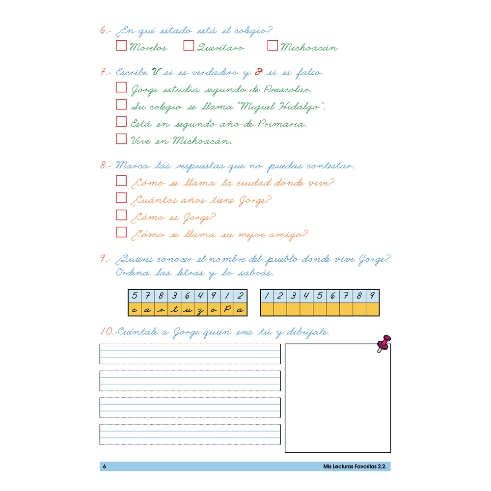 Paquete Lecturas favoritas 2º Primaria - Letra cursiva ® Editorial GEU ...