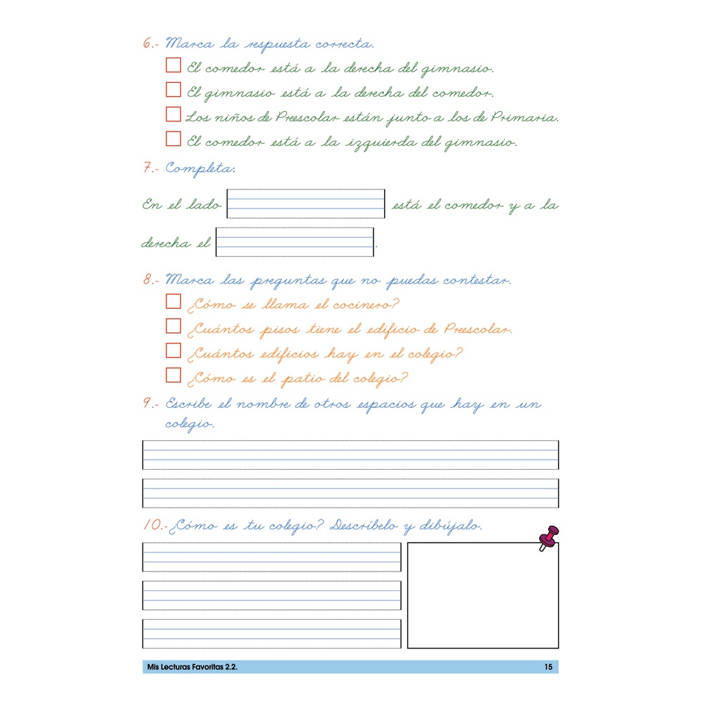 Paquete Lecturas favoritas 2º Primaria - Letra cursiva ® Editorial GEU ...