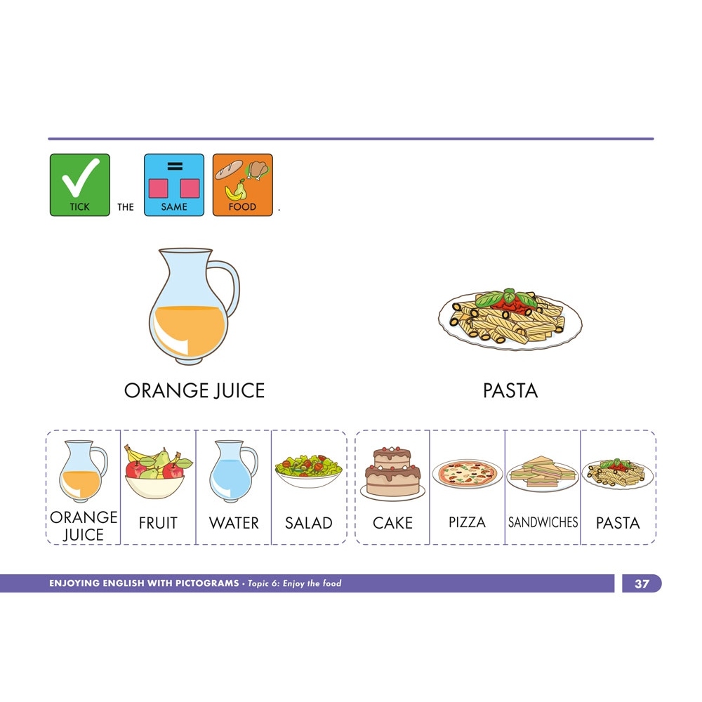 Enjoying English with pictograms 1. Activity book 3 ® Editorial GEU Mexico