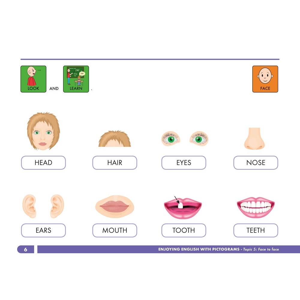 Enjoying English with pictograms 1. Activity book 3 ® Editorial GEU Mexico