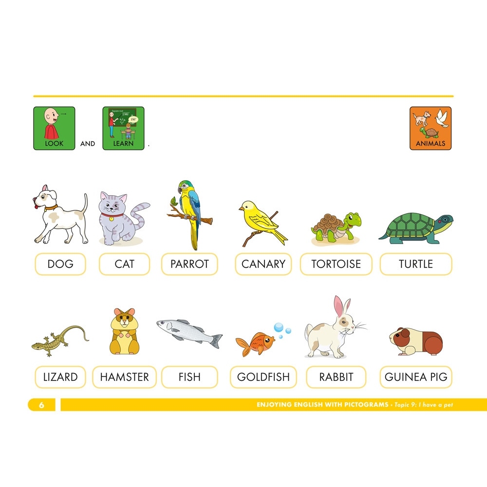 Enjoying English with pictograms 1. Activity book 5 ® Editorial GEU Mexico